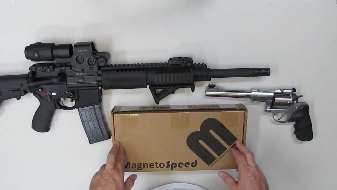 Magnetospeed... Barrel Mounted Ballistic Chronograph - YouTube