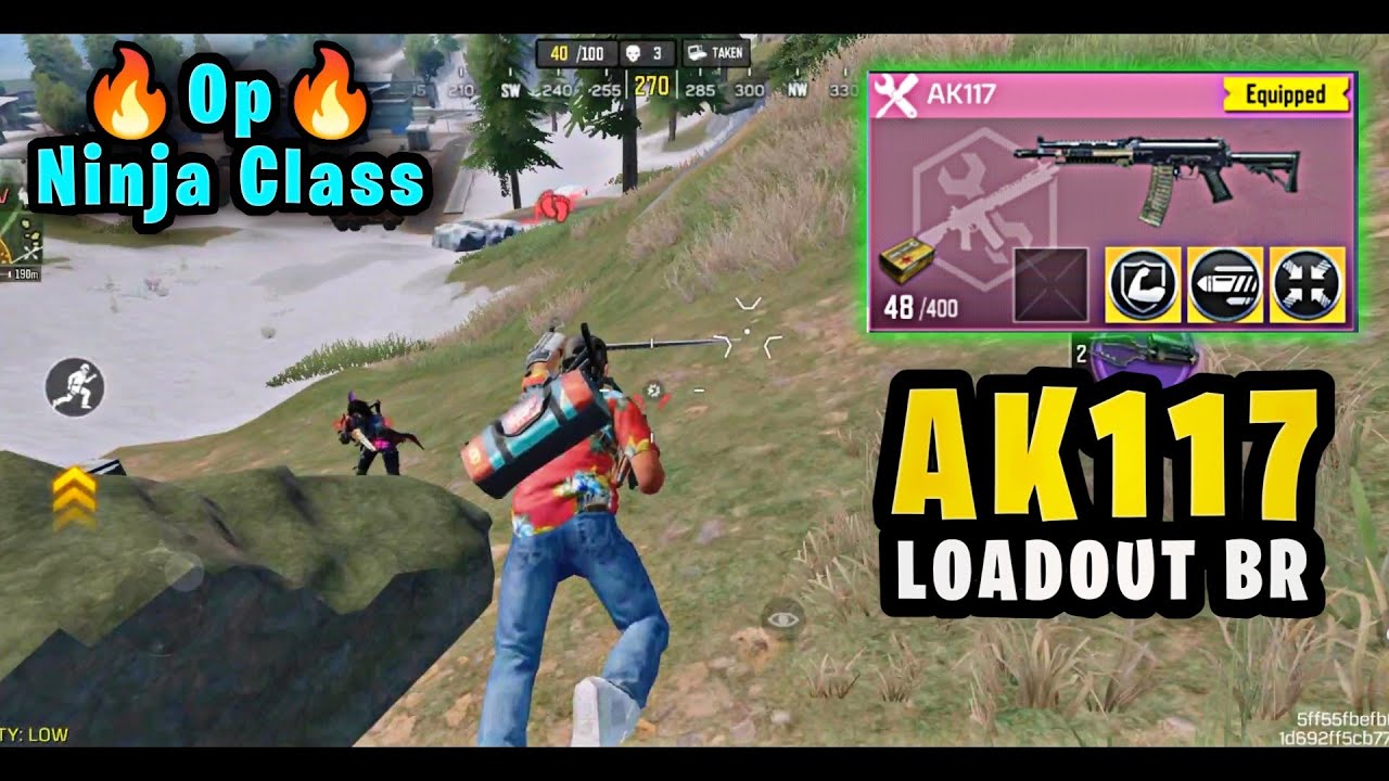 Best AK117 Loadout br 🤯 1st Time Using Ninja Class 🔥Op🔥 Codmobile br ...