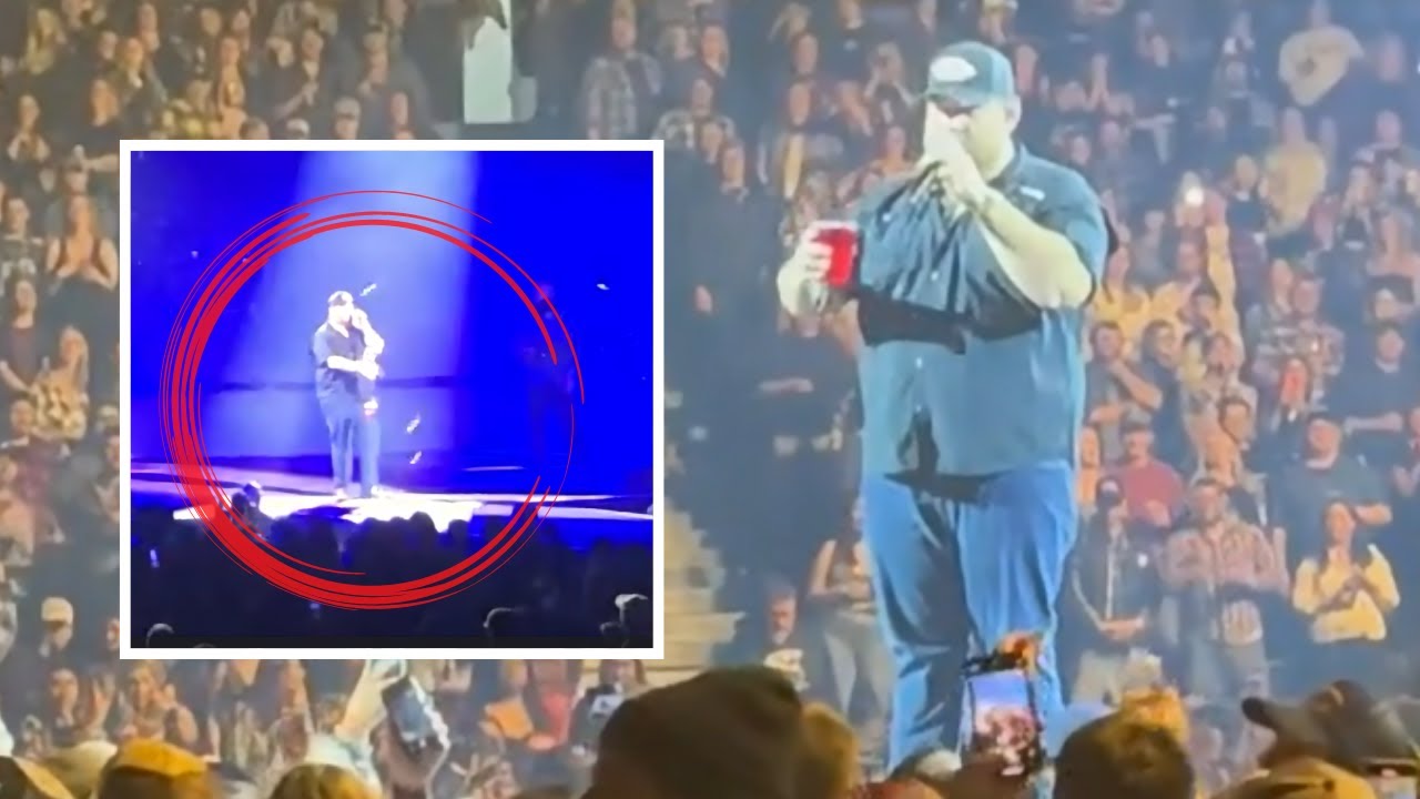 Luke Combs Goes Off On Guy Throwing Stuff At Him - YouTube