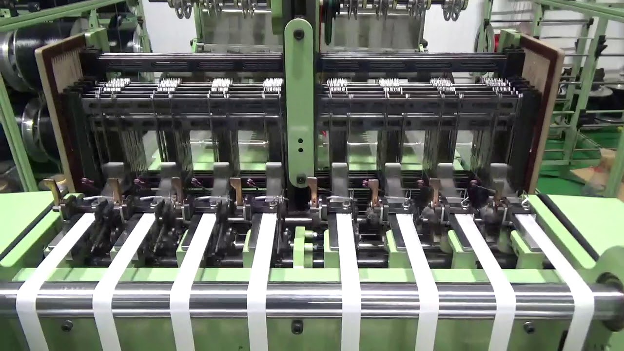Kyang Yhe NDF8/27 High Speed Automatic Needle Loom - YouTube