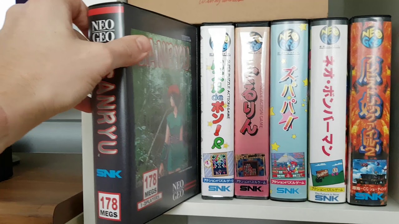"Limitededitions" Neo Geo AES & MVS collection - YouTube