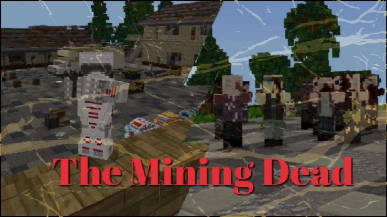 Minecraft The Mining Dead Gameplay - YouTube