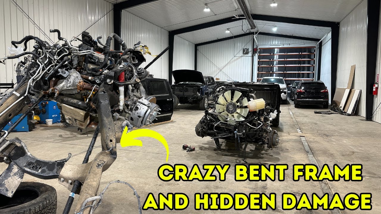 Swapping the frame on a 2024 High Country Duramax! Frame and ...