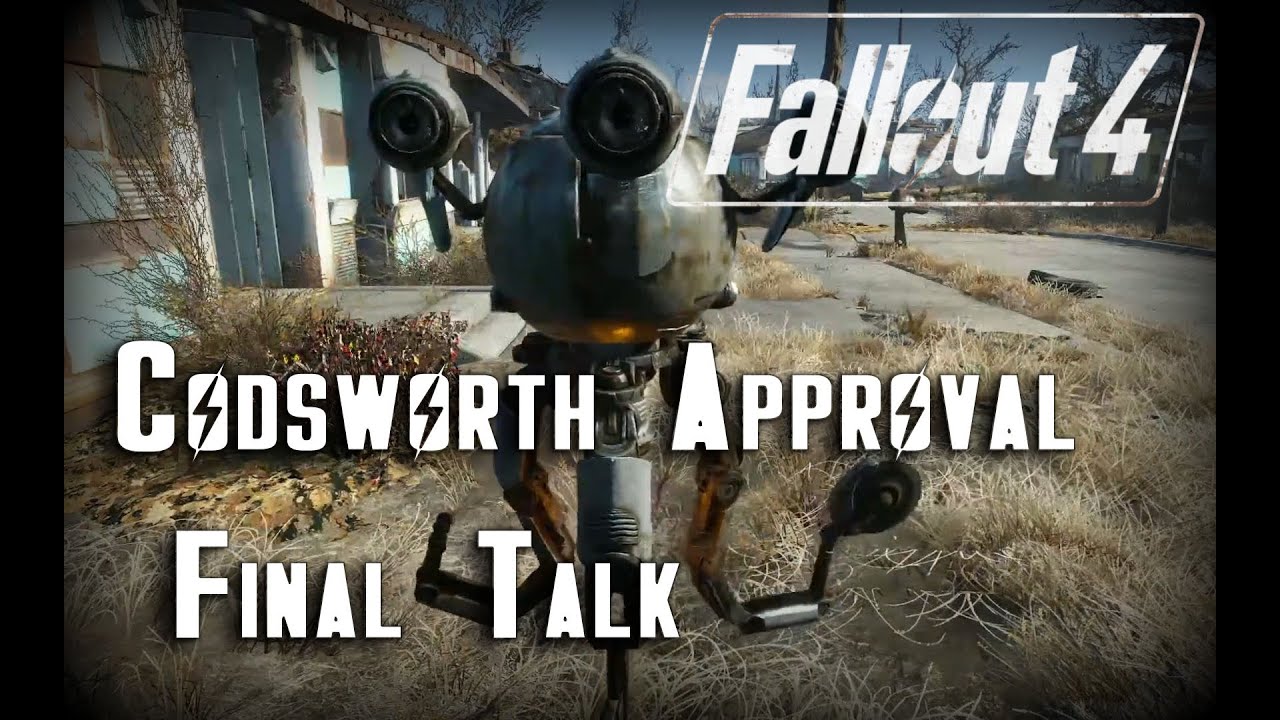 Fallout 4: Codsworth Approval Final Conversation - YouTube