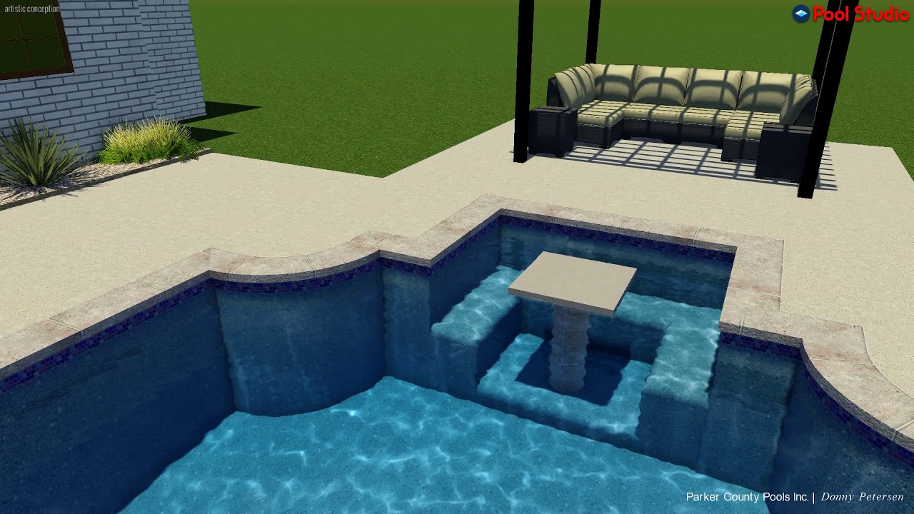 Pool Studio - 3D Swimming Pool Design Software - YouTube