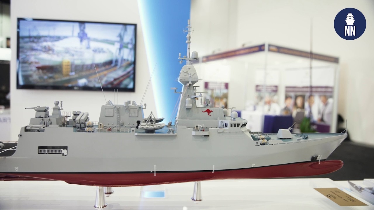 Navantia's ALFA 3000 frigate at IODS 2024 in Australia - YouTube