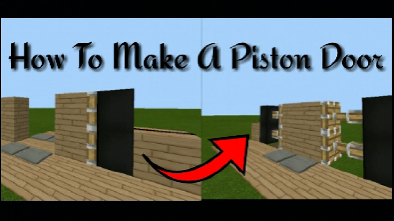 How to make A 2x2 Piston Door *works* - YouTube