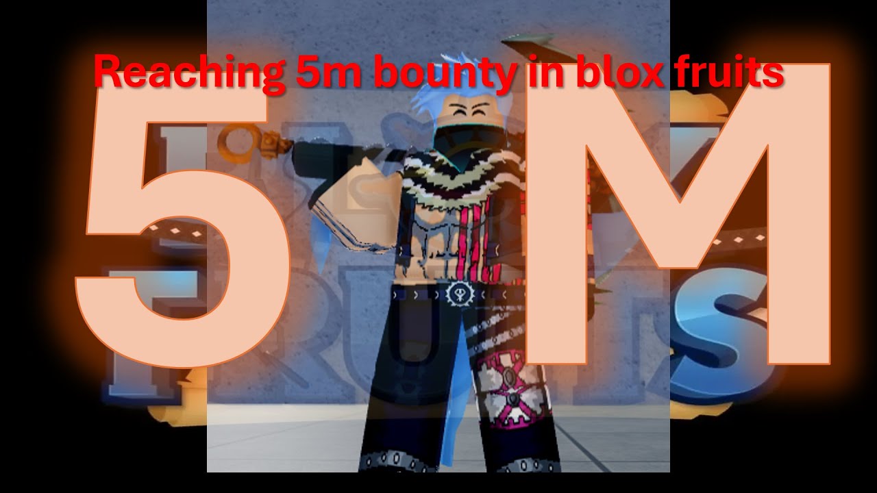 Reaching 5M bounty in blox fruits (Roblox) - YouTube