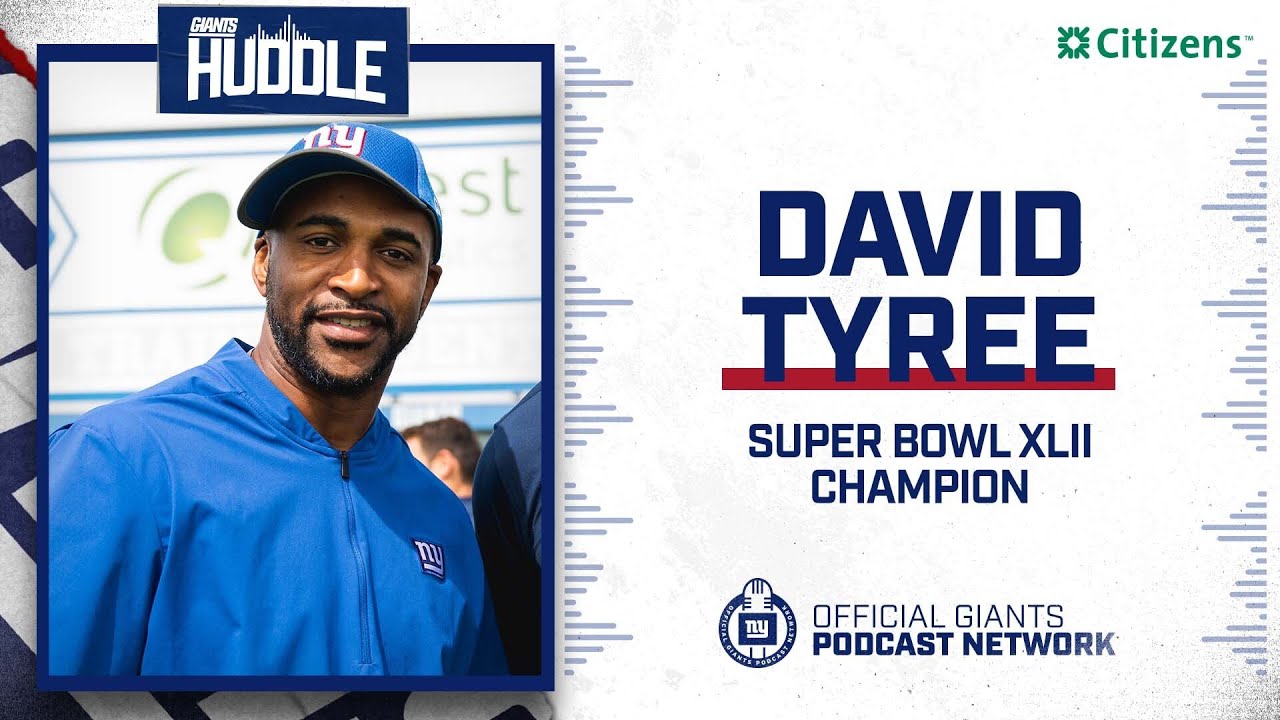 Super Bowl Champion David Tyree Discusses Giants Offense & more ...