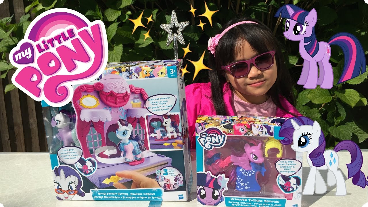 New My Little Pony Toy - Rarity Fashion Runway with Princess Twillight ...