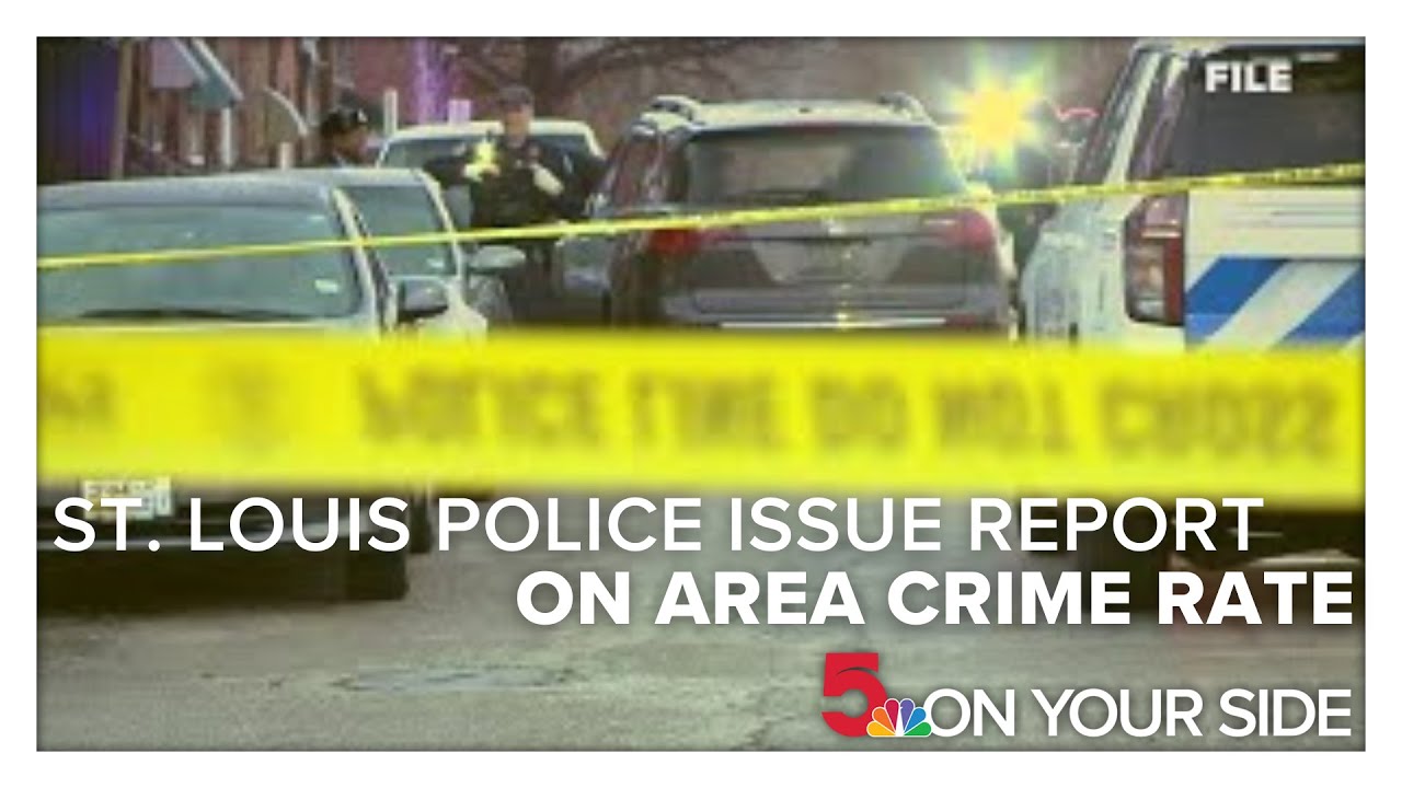 St. Louis police issue official report on reduced crime rate - YouTube