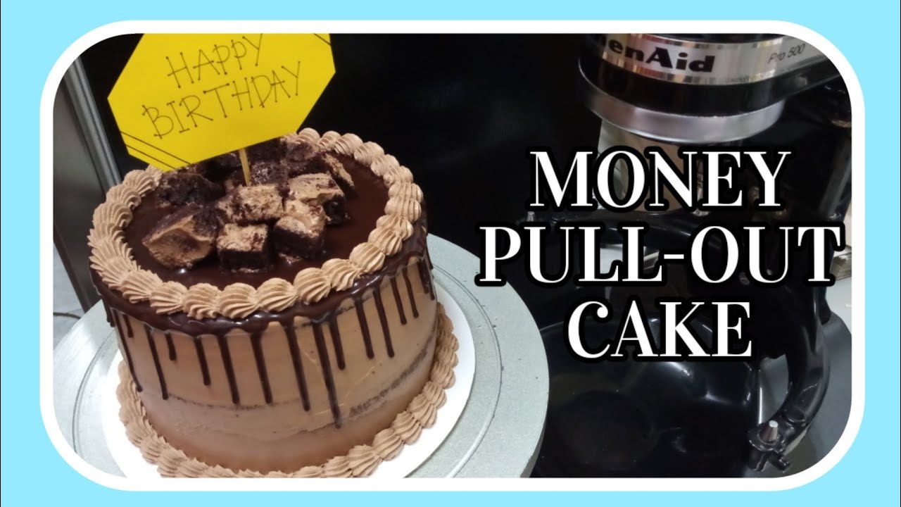 How to Make Money Pull-Out Cake | shaneinthebaking - YouTube