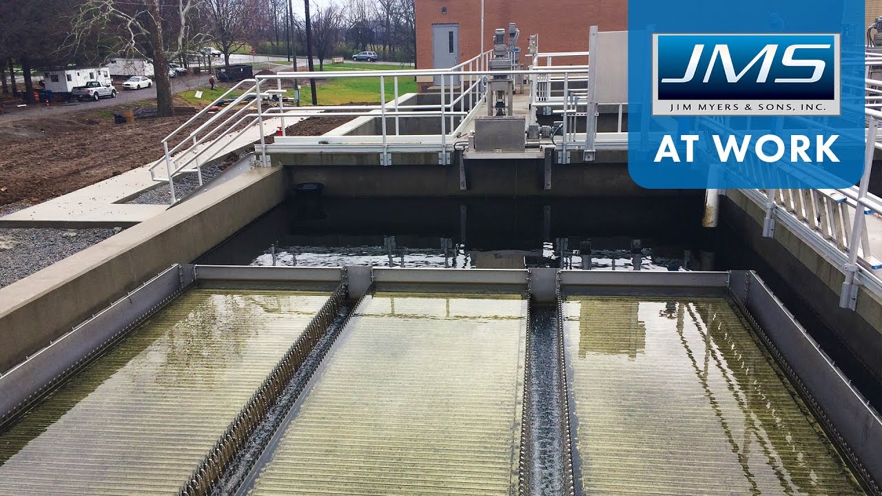 JMS At Work | Plate Settler and Flocculator Installation at Danville ...