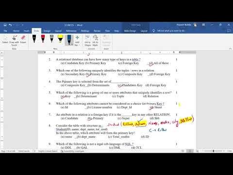 Class XII CBSE MySQL Revision Lecture 01 2022-23 - YouTube