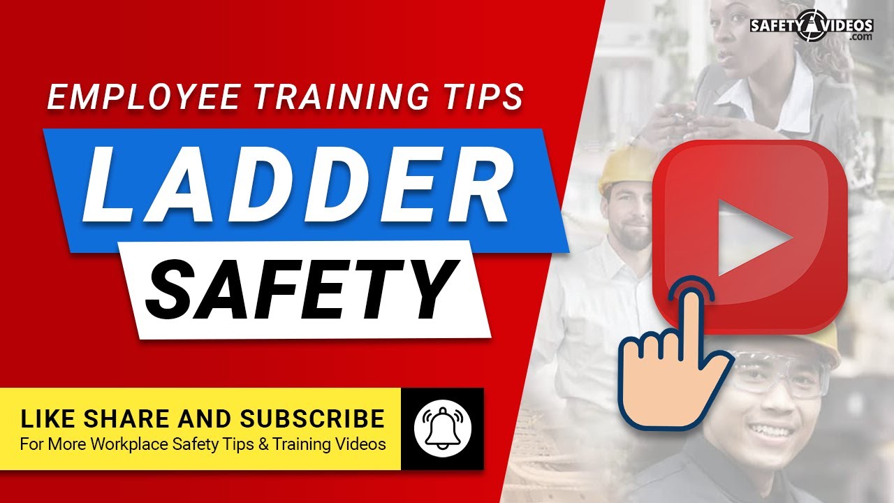 Safe Ladder Use - Employee Training Training & Tips from SafetyVideos ...
