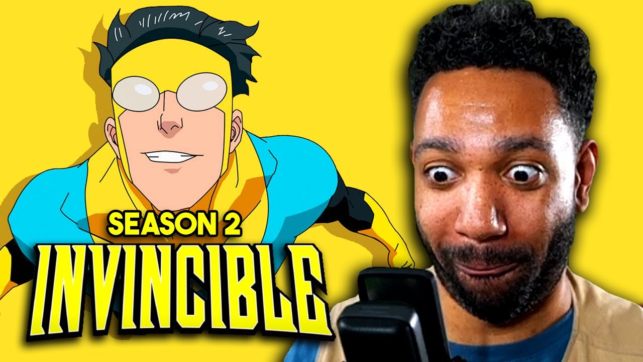 INVINCIBLE SEASON 2 IS RIGHT AROUND THE CORNER! REACTION | runJDrun ...