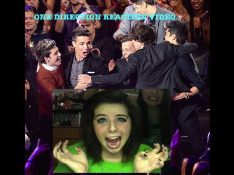 MY One Direction VMA Reaction - YouTube