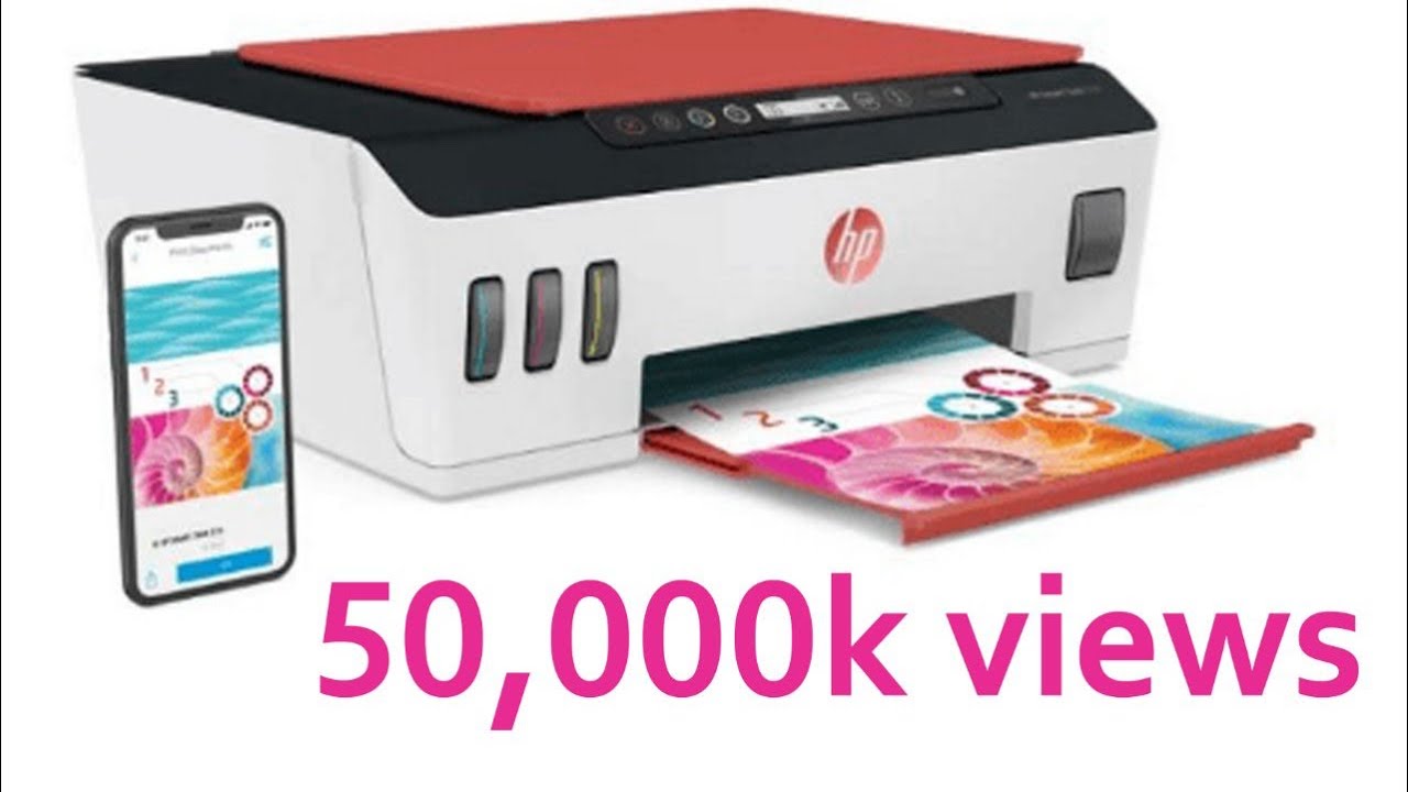 Hp smart tank printer 519 515 500 Hp printer unboxing & Installation ...