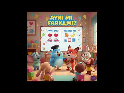 Aynı mı Farklı mı? 🤔 | Eğitici Çocuk Şarkısı | Karşılaştırma Öğreniyoruz (0–6 Yaş)