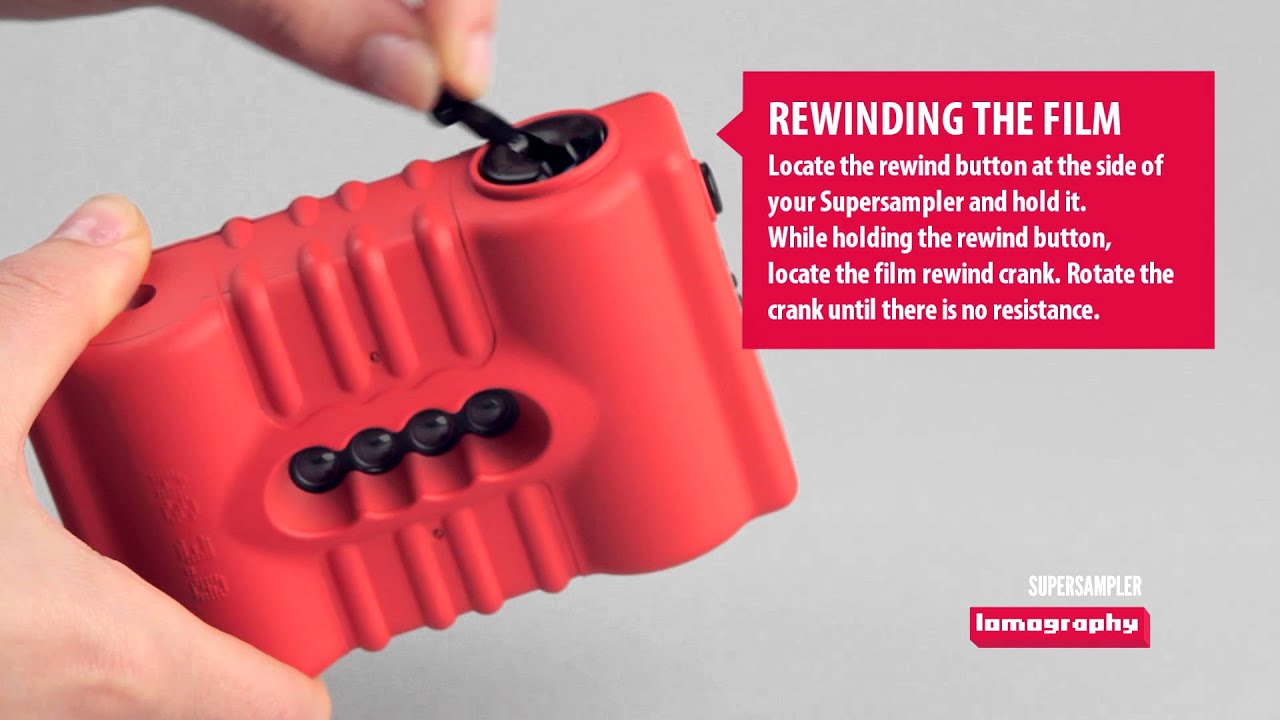 Supersampler - How To Rewind And Unload Film - YouTube