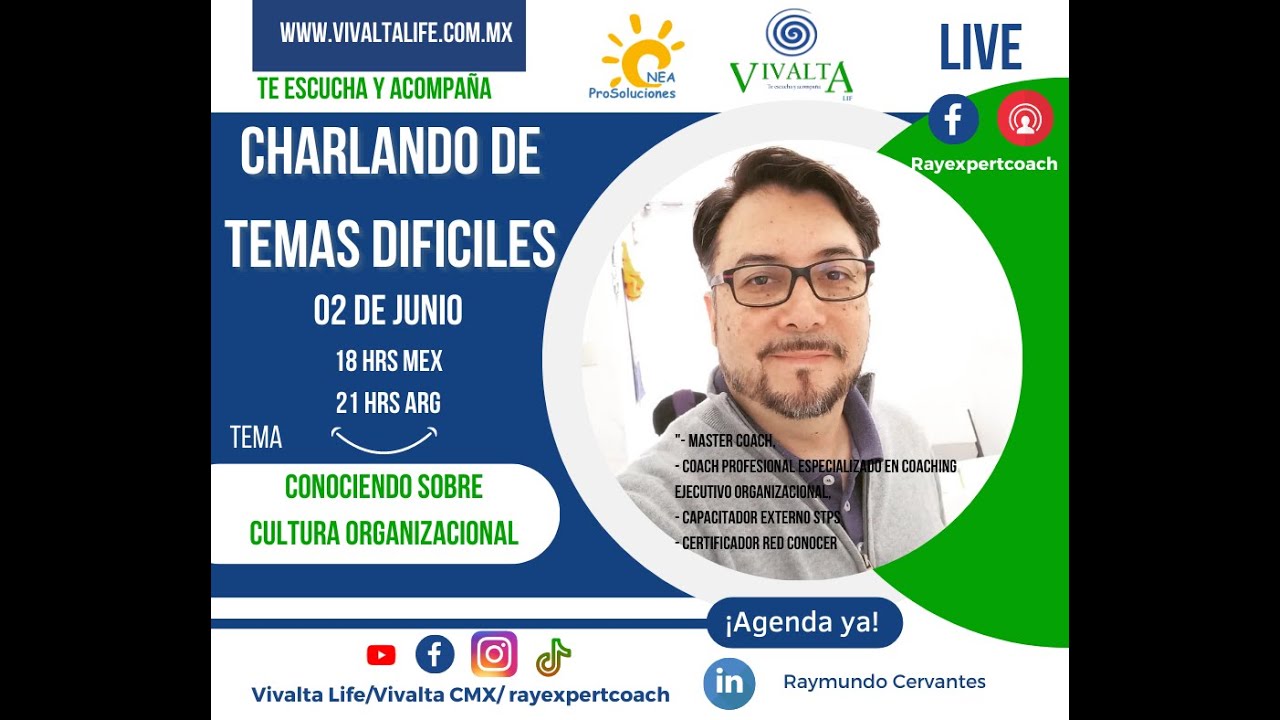 Lider dentro de CULTURA ORGANIZACIONAL Ray Cervantes Pro Coach VIVALTA ...