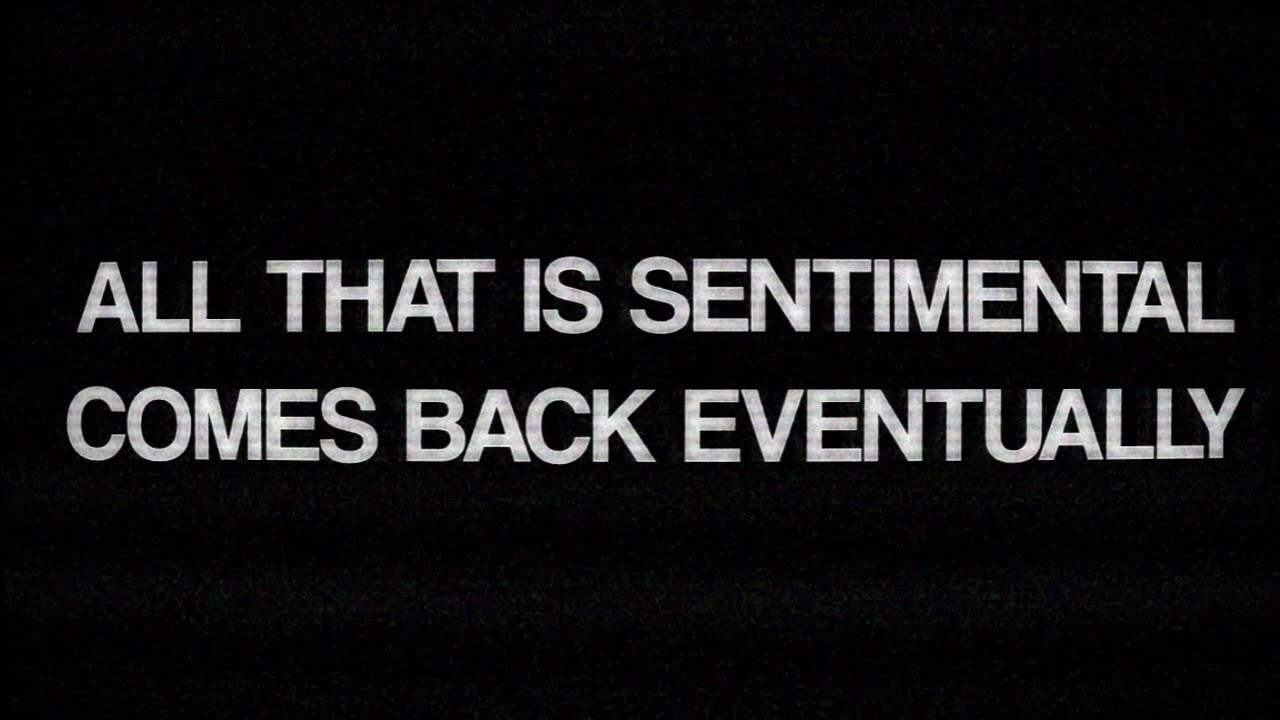 ALL THAT IS SENTIMENTAL. NEW SINGLE. OUT THIS FRIDAY. - YouTube