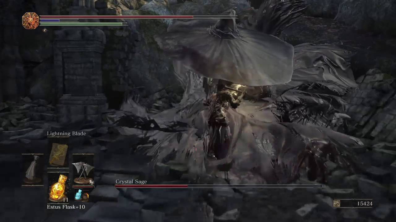 Dark Souls 3 NG+2 Winged Knight Twinaxes Main Run Irithyll - YouTube