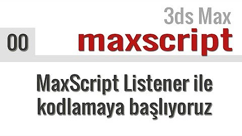 Maxscript - YouTube