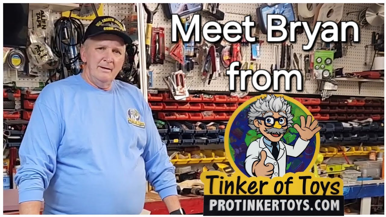 Meet Bryan from Pro Tinker Toys slot car heaven - YouTube