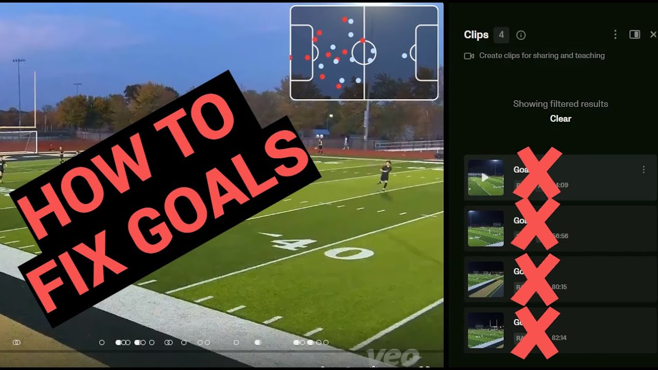 How to Fix Wrong Goals with Veo Camera - YouTube