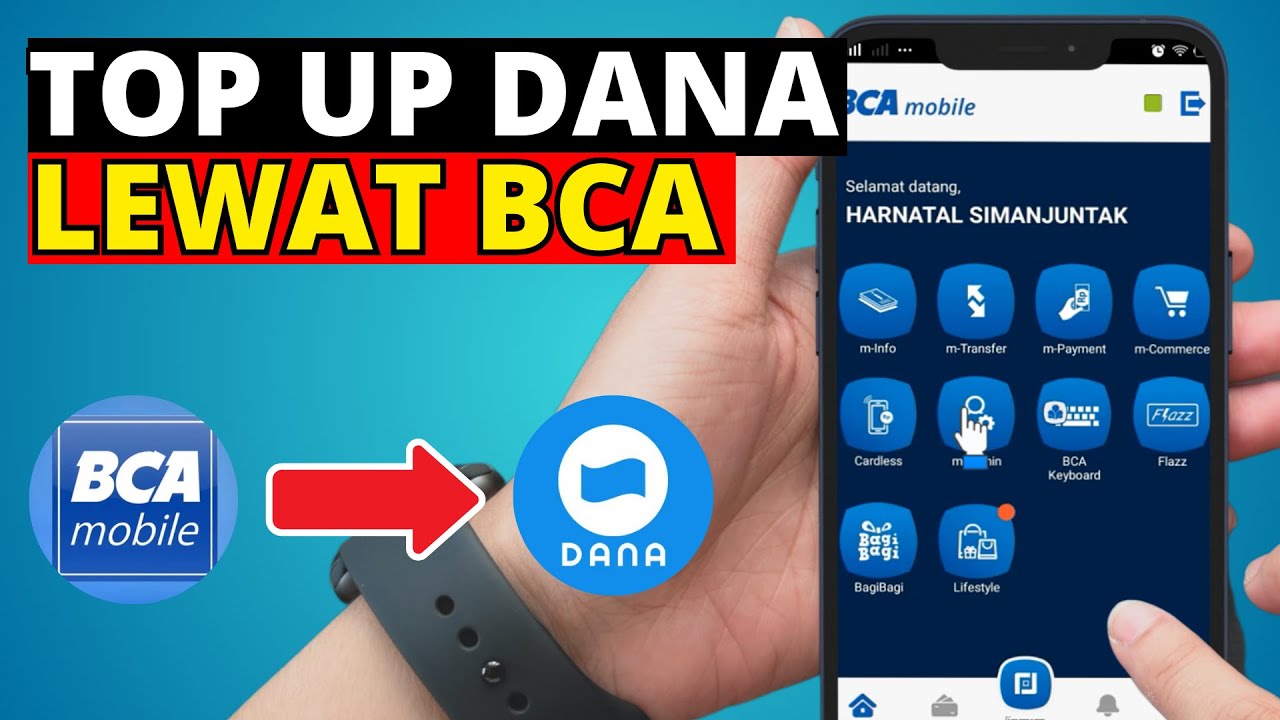 Cara Top Up Dana Via BCA - Tutorial Aplikasi Keuangan & Pembayaran ...