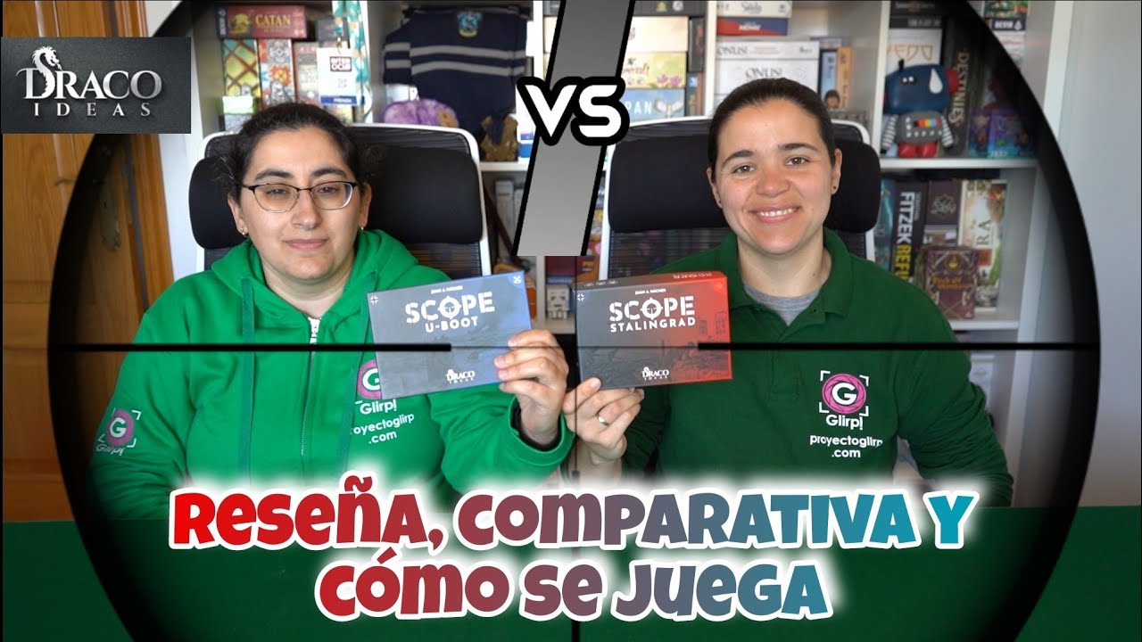 SCOPE Stalingrad vs SCOPE U-Boot. Comparativa completa de los juegos de Draco Ideas - YouTube