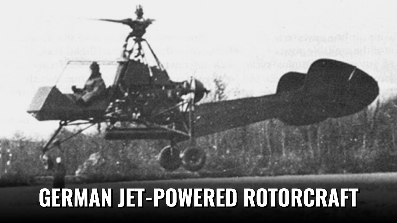 WNF 342 V4 Jet Rotorcraft: WWII German Innovation - YouTube