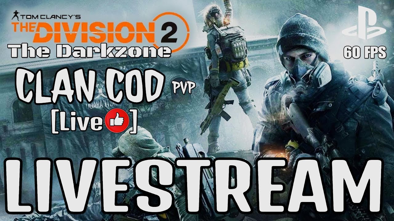 [Live 🔴] PvP 🇮🇹 The Division 2 Clan COD #enjoy - YouTube