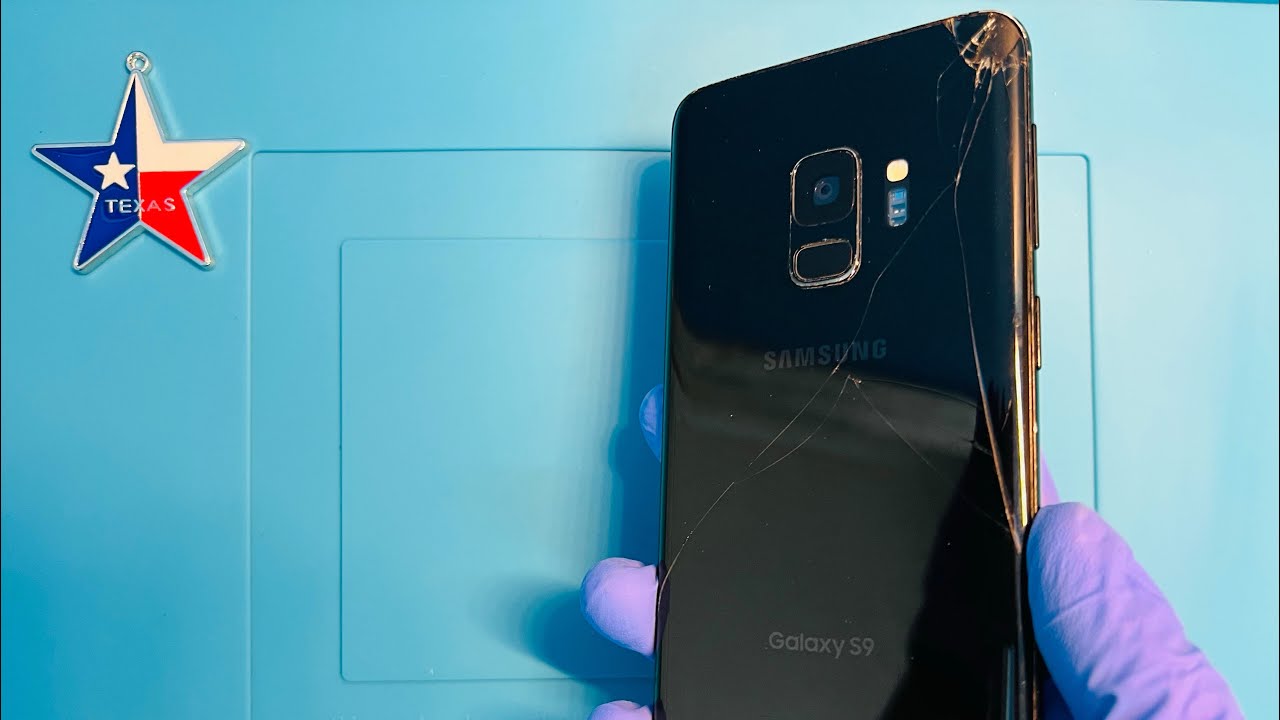 Samsung galaxy S9 Screen replacement - YouTube