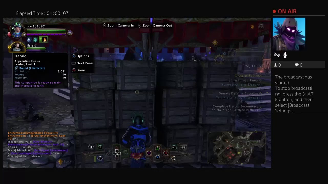 jam101097's Live PS4 Broadcast neverwinter. Gameplay - YouTube