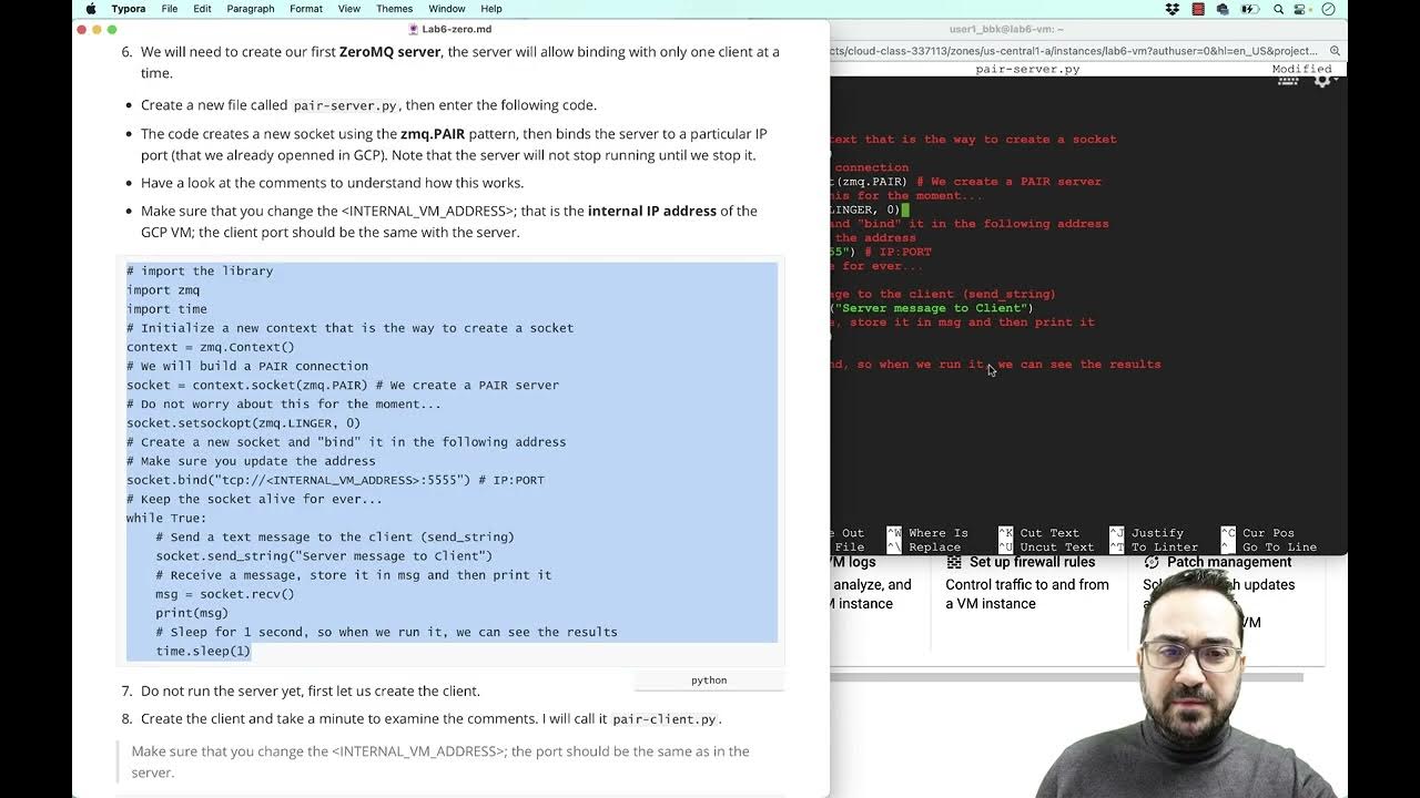 Messaging patterns in distributed systems using ZeroMQ and Python - YouTube