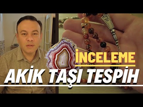 Akik Taşı Tespih İnceleme