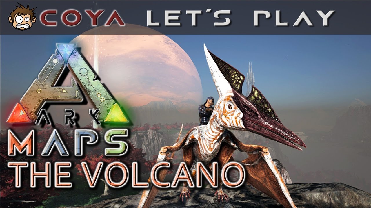 ARK MAPS • THE VOLCANO • Zombie-Dodos!!! :-) • ARK Deutsch • Survival ...