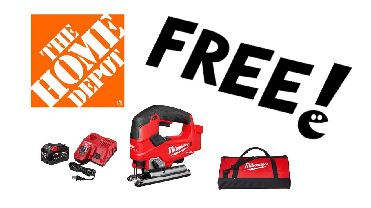 Milwaukee Home Depot FREE tool - YouTube