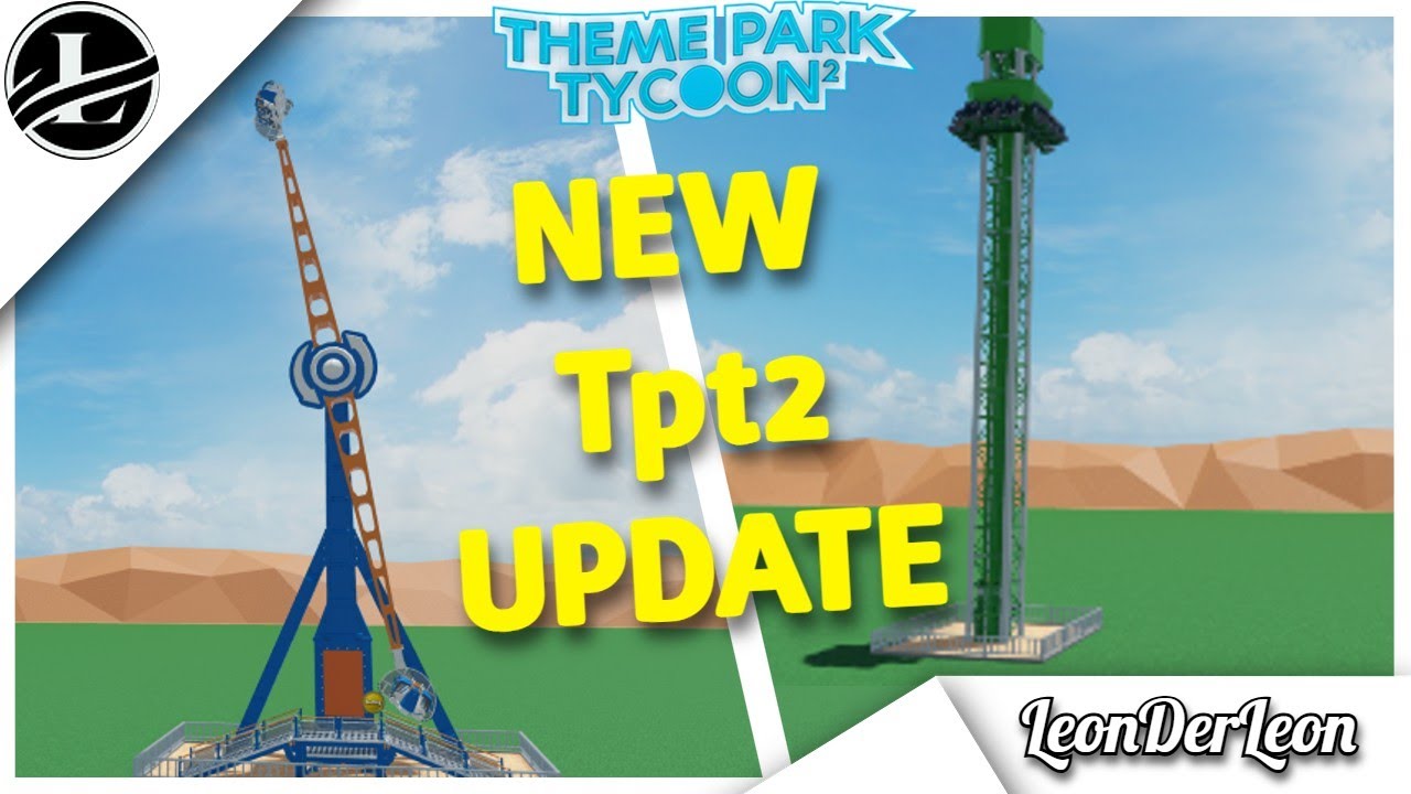 New Textures, Intense Ride | Theme Park Tycoon 2 Update v515 - YouTube
