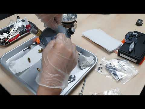 Coleman 550B stove with Kerosene generator disassemble and reassemble 콜 ...