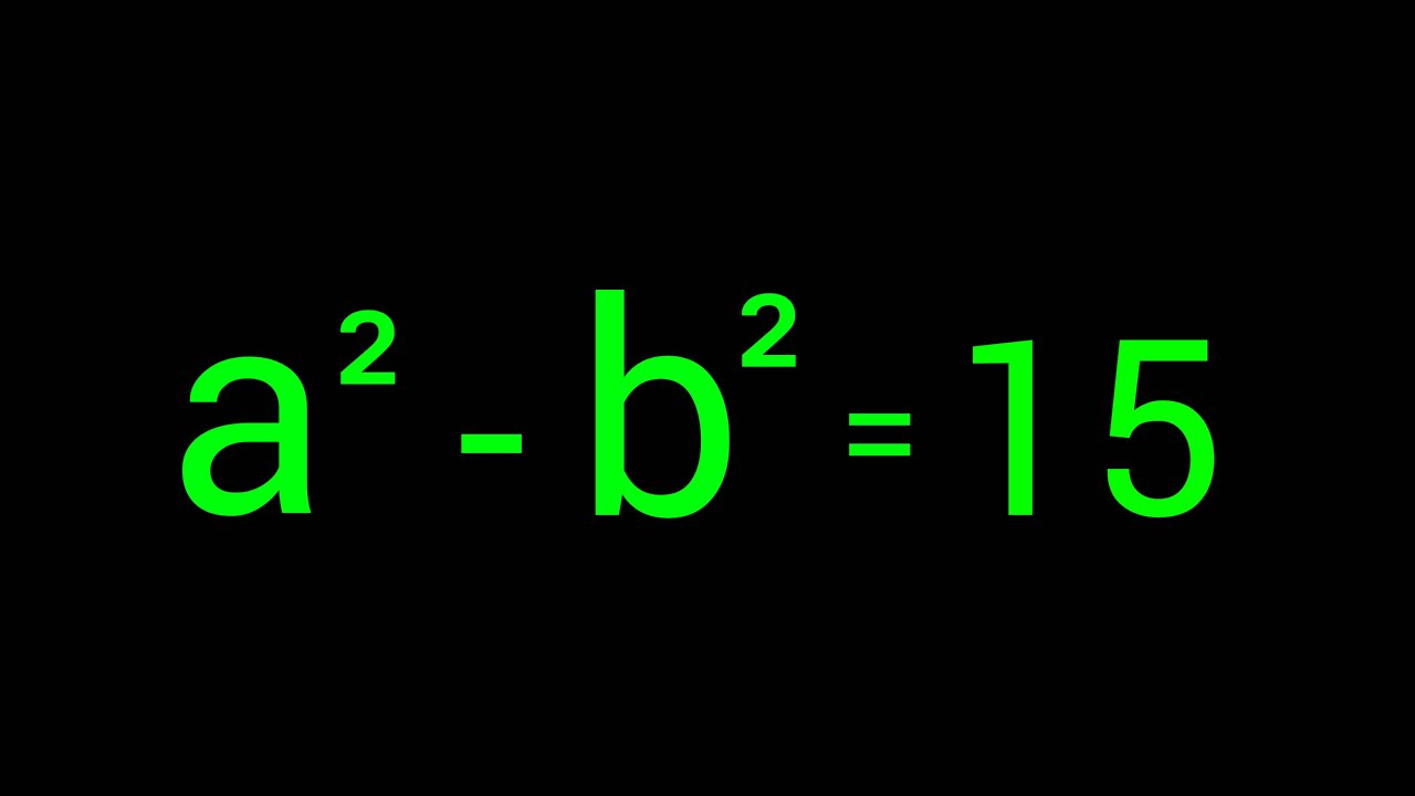 A Nice Algebra Problem | a=? & b=? | Math Olympiad - YouTube