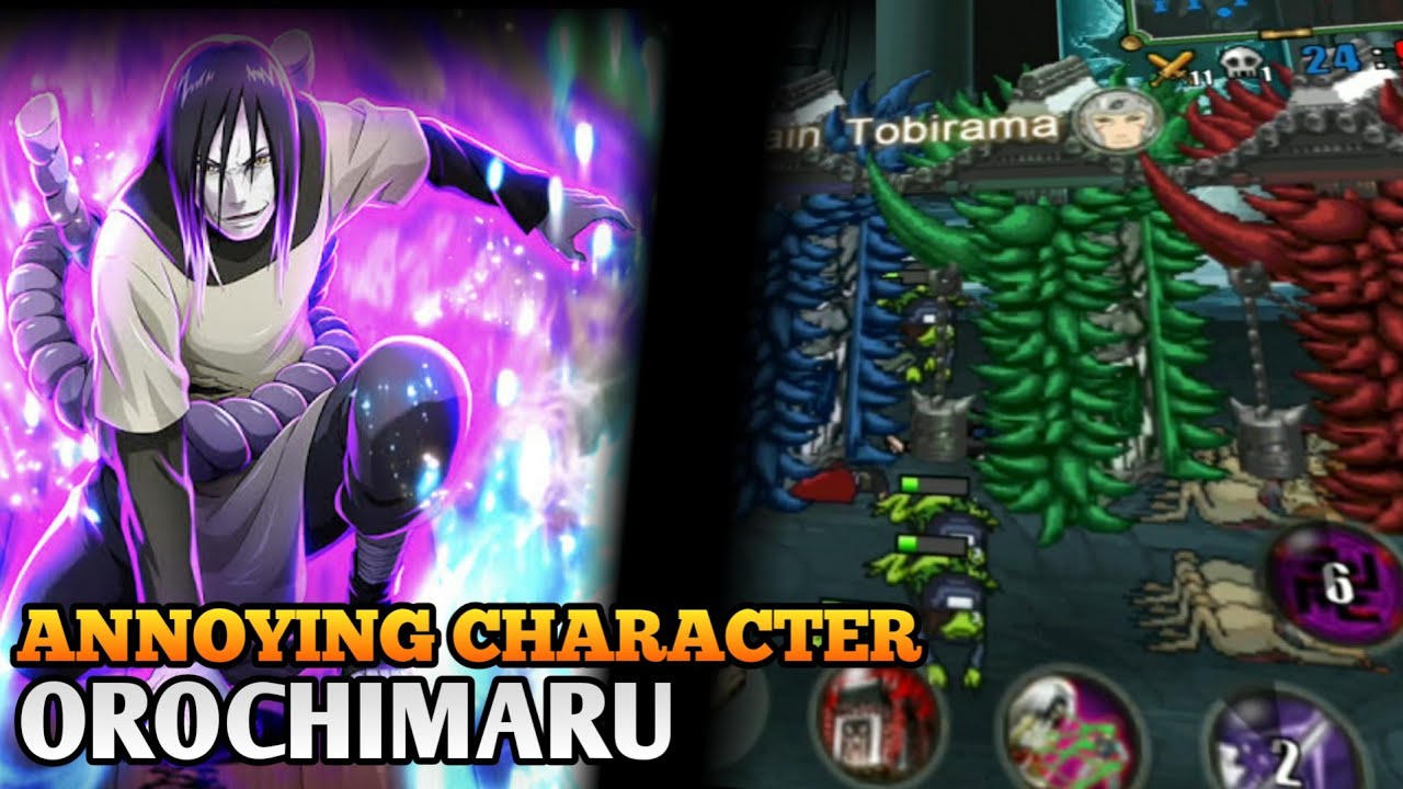 Rashomon Gate Ultimate Orochimaru Gameplay | Naruto Senki - YouTube