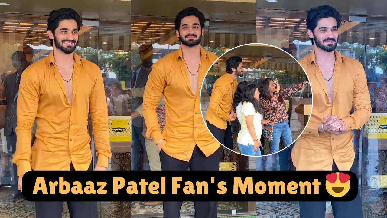 Arbaaz Patel spotted at Juhu ️🔥 Fan's Moment 😍 - YouTube