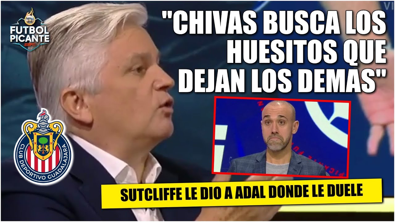 Sutcliffe GOLPEA al CHIVAS y Adal se pone A LA DEFENSIVA. Juego CLAVE ...