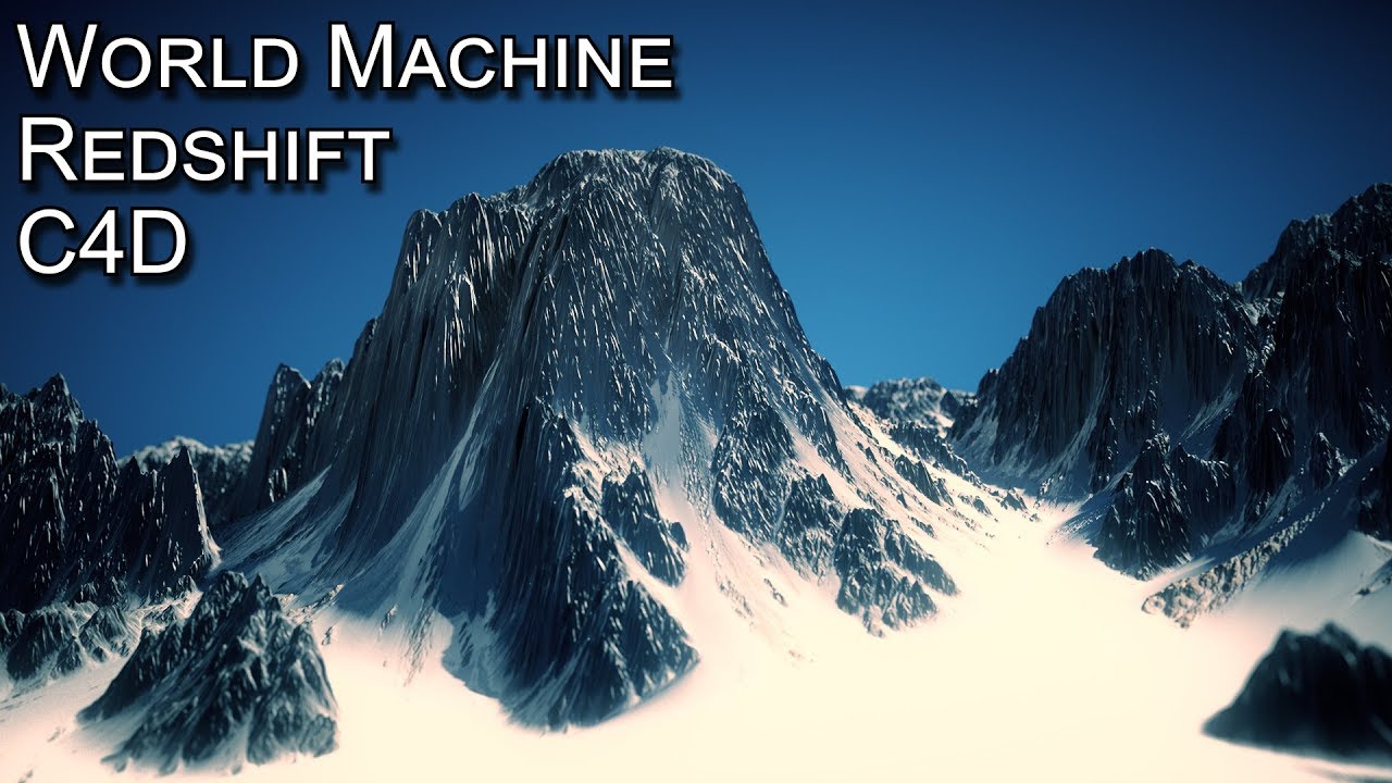 World Machine / Redshift / Macros / C4D / Part 1 - YouTube