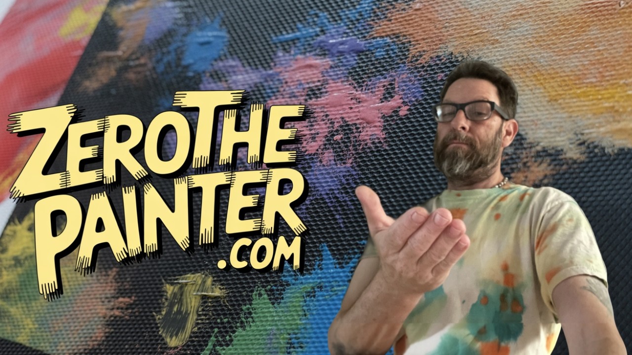 Discover the ART of ZERO THE PAINTER Today - YouTube