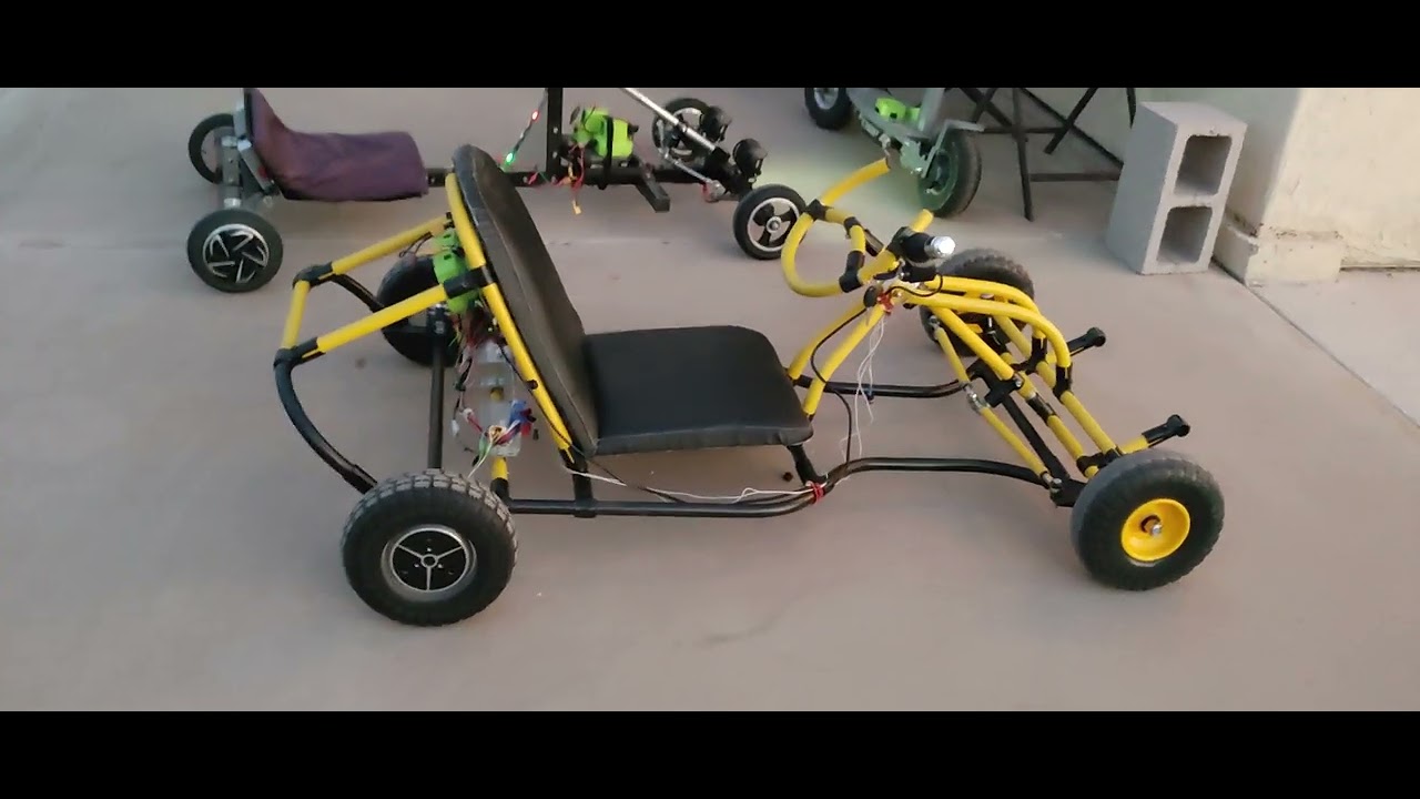 Simplified Version of my Go Kart made with Maker Pipe Connectors and ...