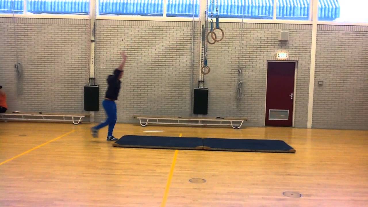 Beginsituatie radslag angelo van erkel - YouTube
